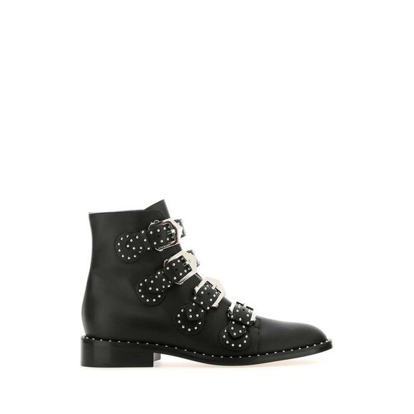 Givenchy | Shoes | Givenchy Black Leather Ankle Boots | Poshmark
